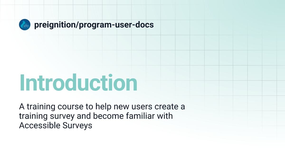 Introduction | preignition/program-user-docs